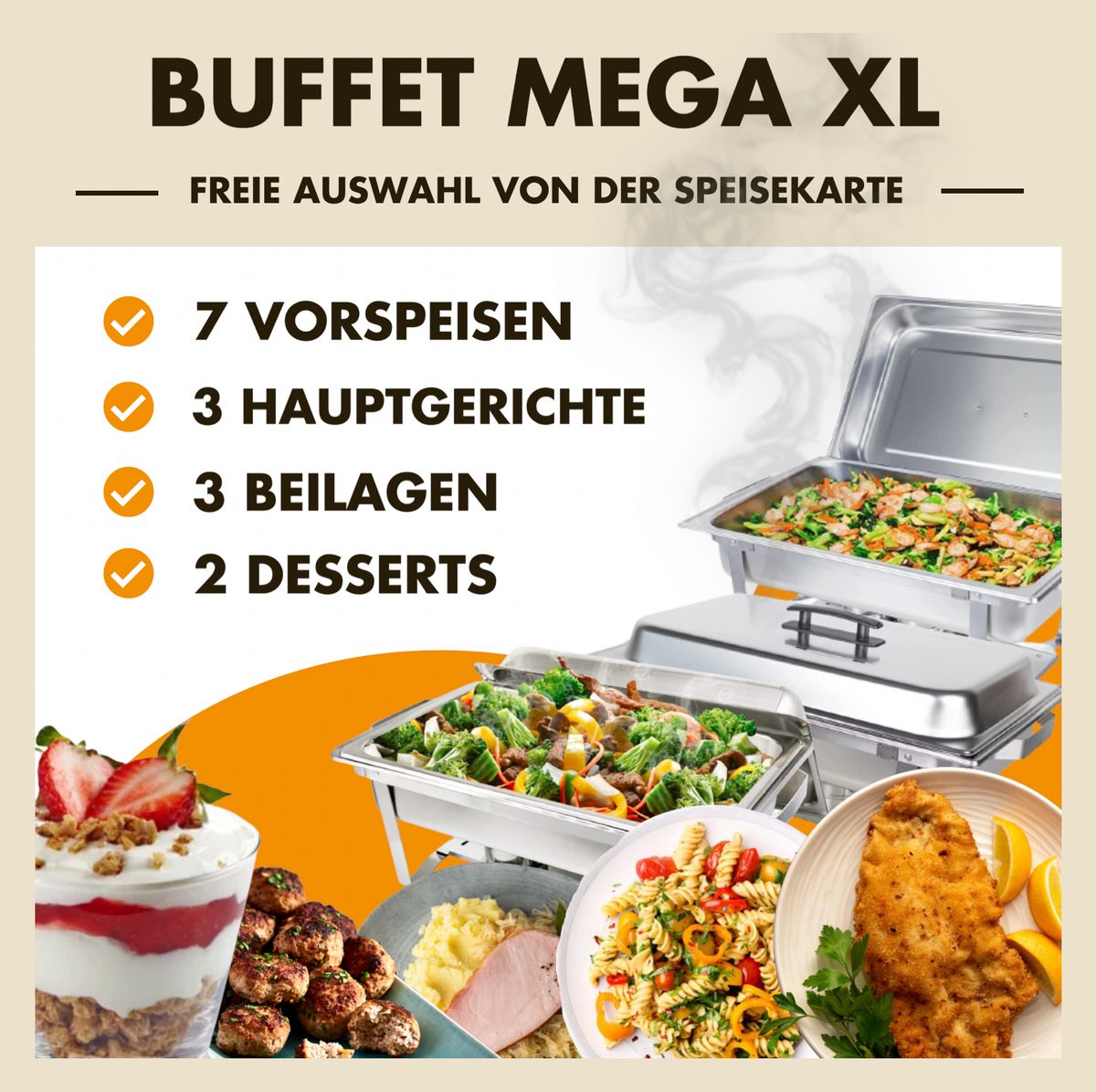 Buffet "MEGA XL" – RelaxX Catering